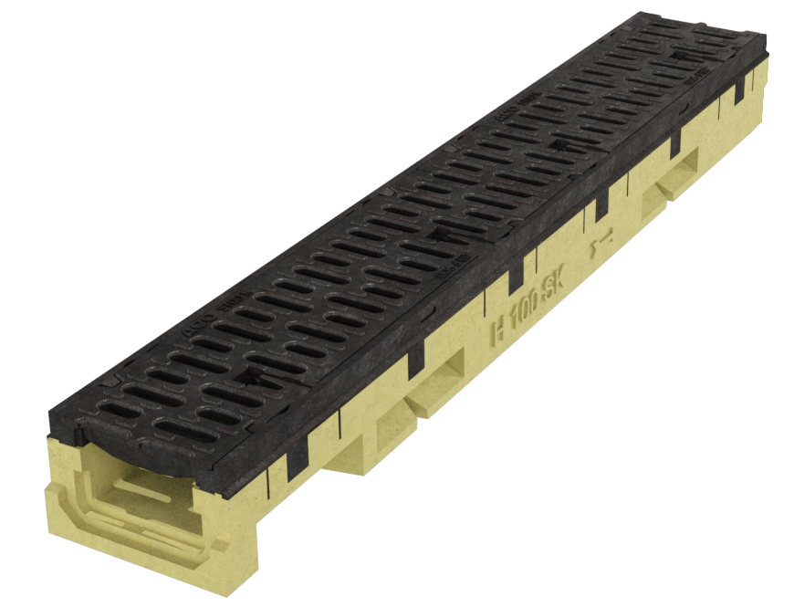 HSK Series (Iron Edge) SlabDrain - ACO SWM